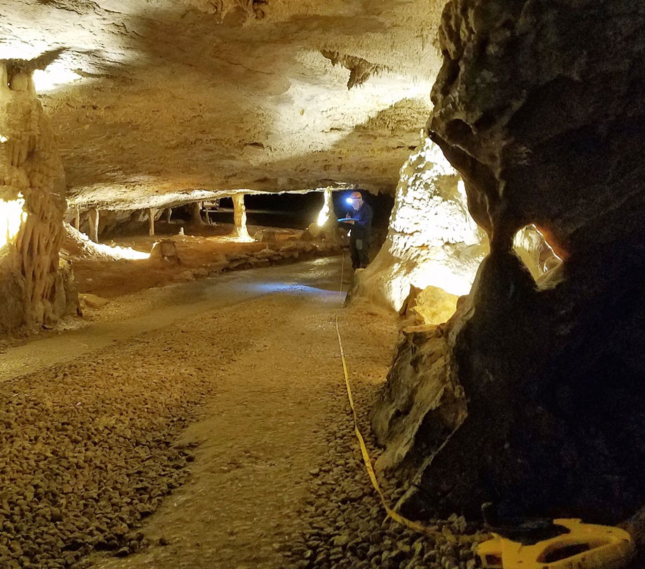 Cave mapping our Missouri cave, Fantastic Caverns - News | Cave Science