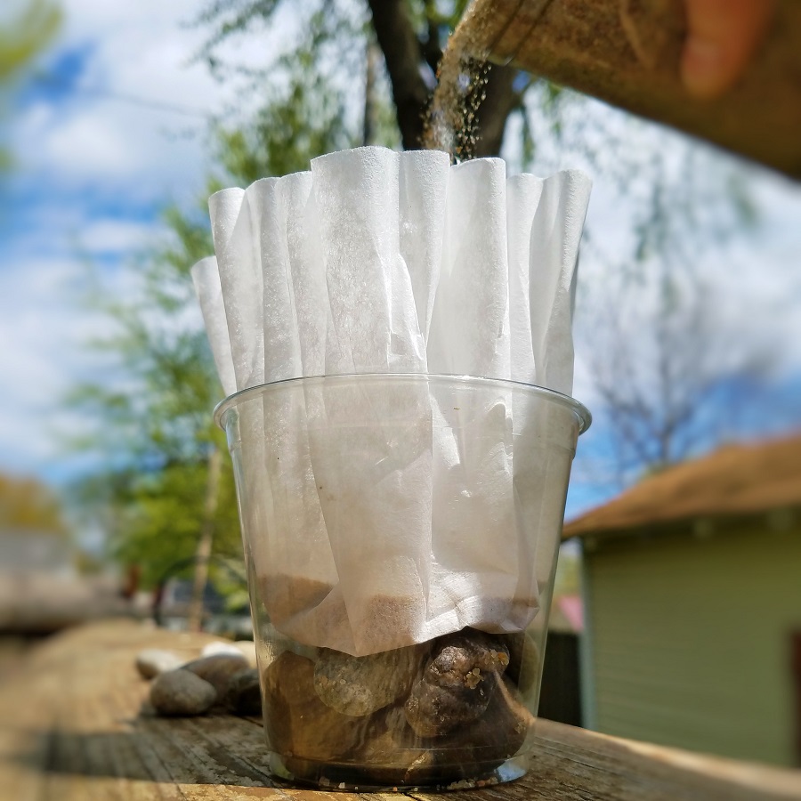 Create Your Own Aquifer in a Cup to observe how water is stored ...