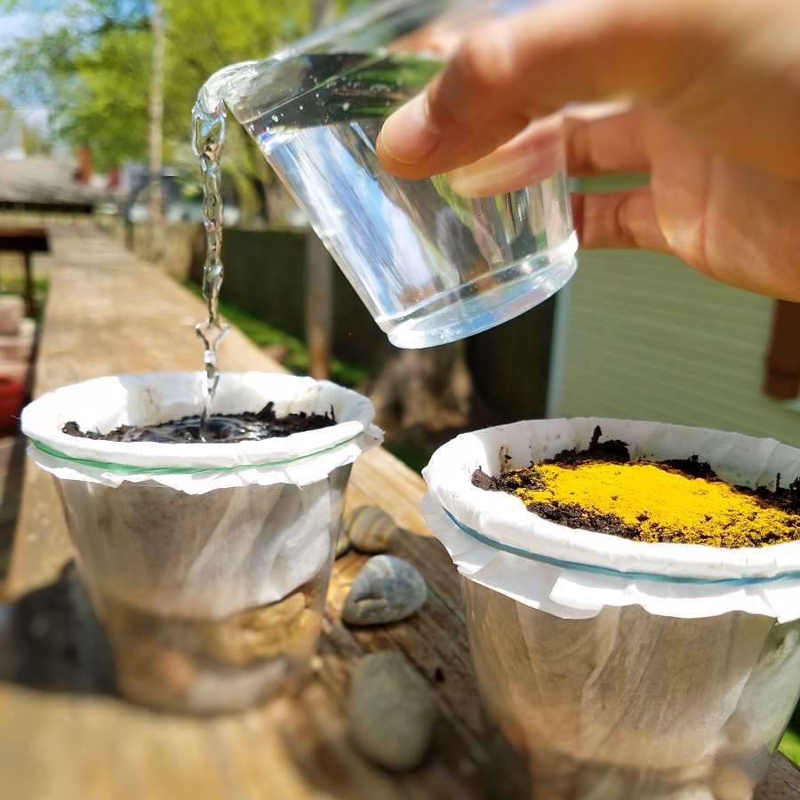 Create Your Own Aquifer in a Cup to observe how water is stored ...
